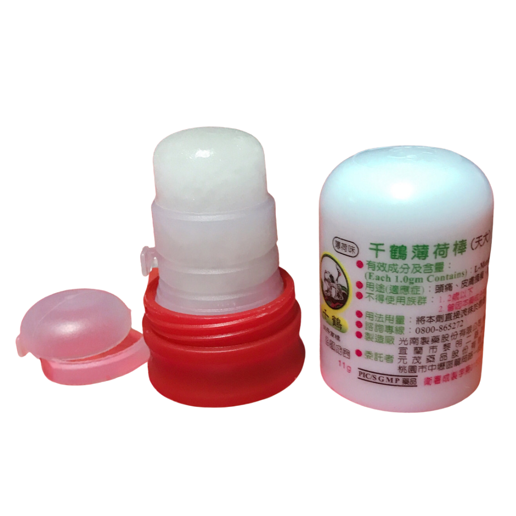 千鶴 ハッカバー（スティックタイプ）Lサイズ｜千鶴 薄荷棒 天大 11g | Taiwan Love 台湾商品専門店